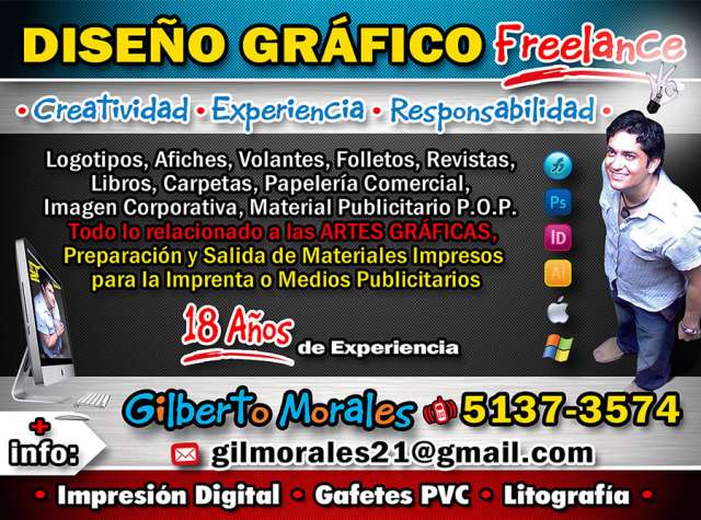 Diseñador grafico freelance (guatemala) en Guatemala - Otros Servicios ... Diseñador grafico freelance (guatemala) en Guatemala - Otros Servicios ...