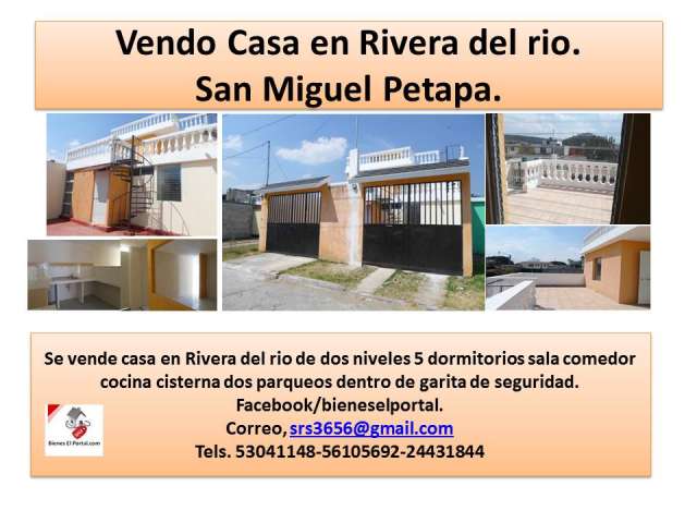 Vendo casa en rivera del rio. en Ciudad de Guatemala - Casas en venta ... Vendo casa en rivera del rio. en Ciudad de Guatemala - Casas en venta ...