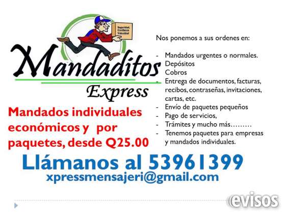 Mensajeria en Guatemala - página 3 | Evisos